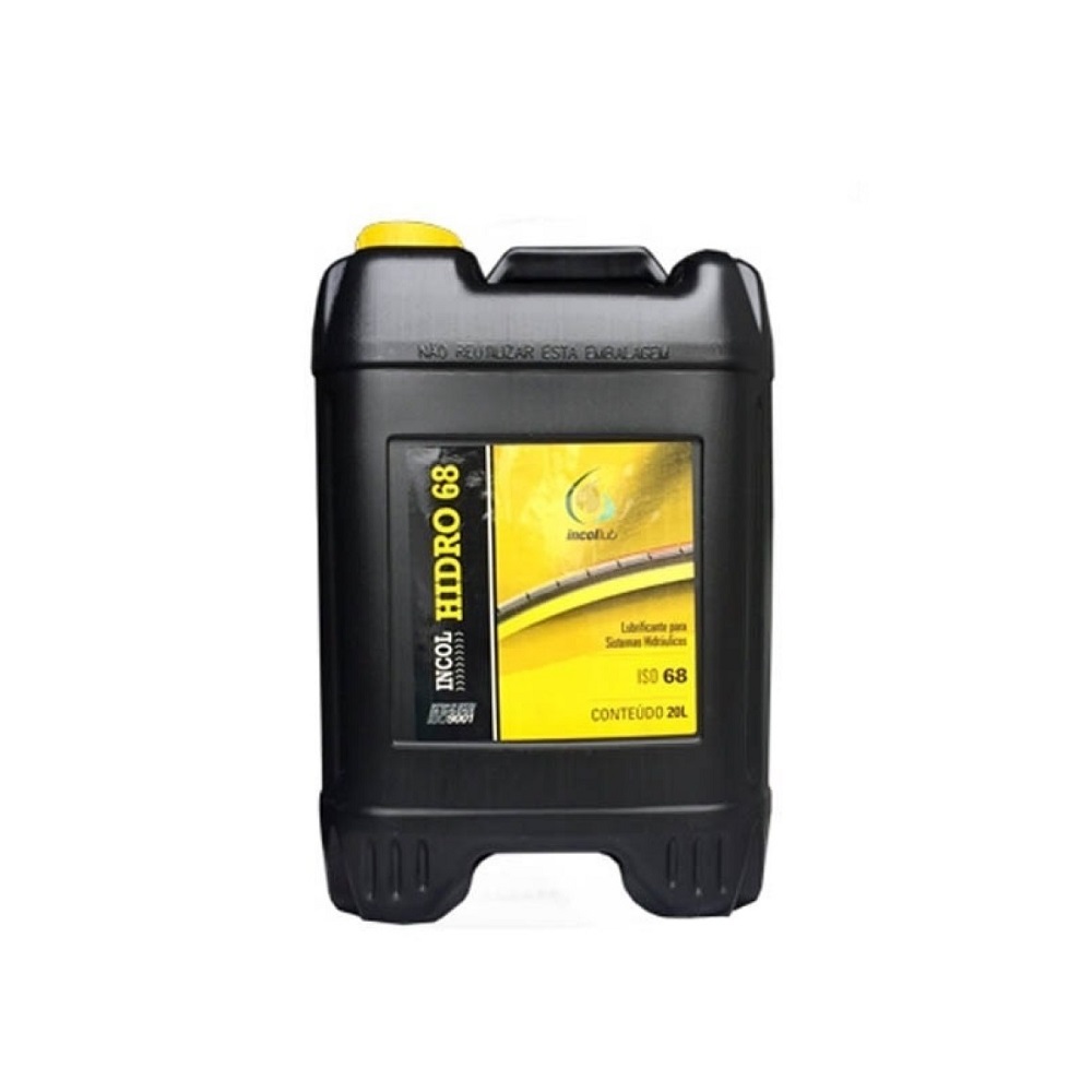 Óleo hidráulico incol hidro 68 20l. Para sistemas hidráulicos ...